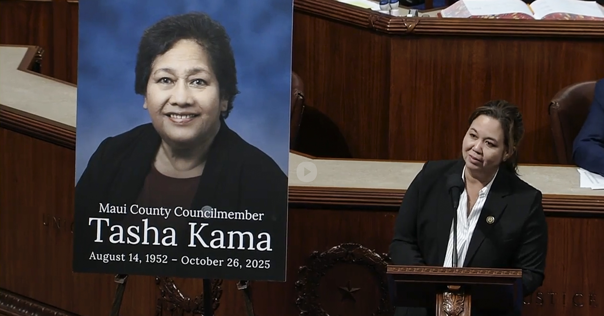 Rep. Jill Tokuda honors Tasha Kama before US House | News, Sports, Jobs ...